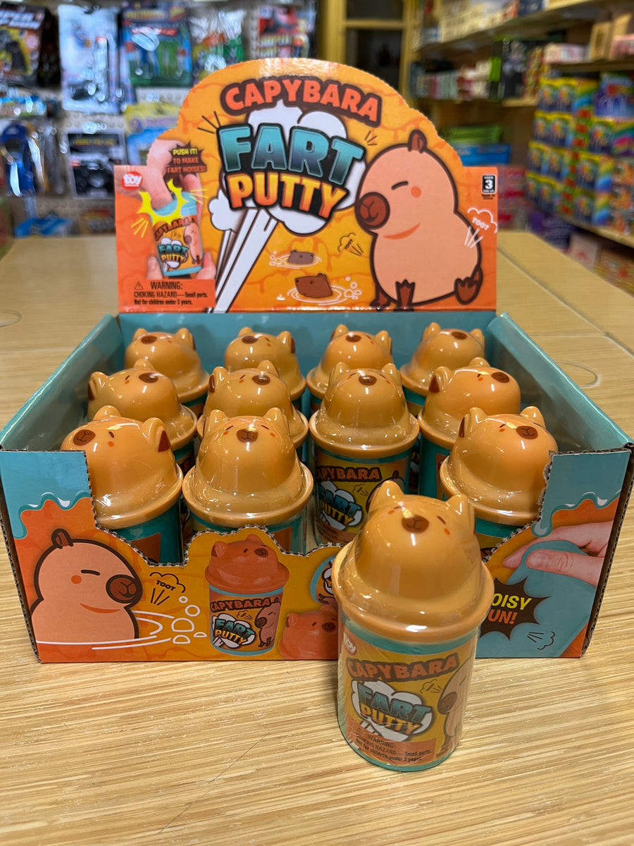 3” Capybara Fart Putty (1 Dozen) – Wagner Trading, Inc.