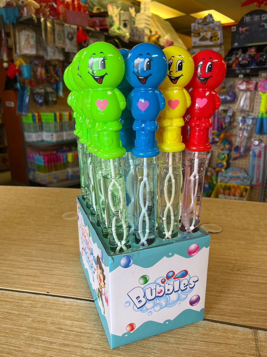 Smiley Character Bubble Stick (1 Dozen) – Wagner Trading, Inc.