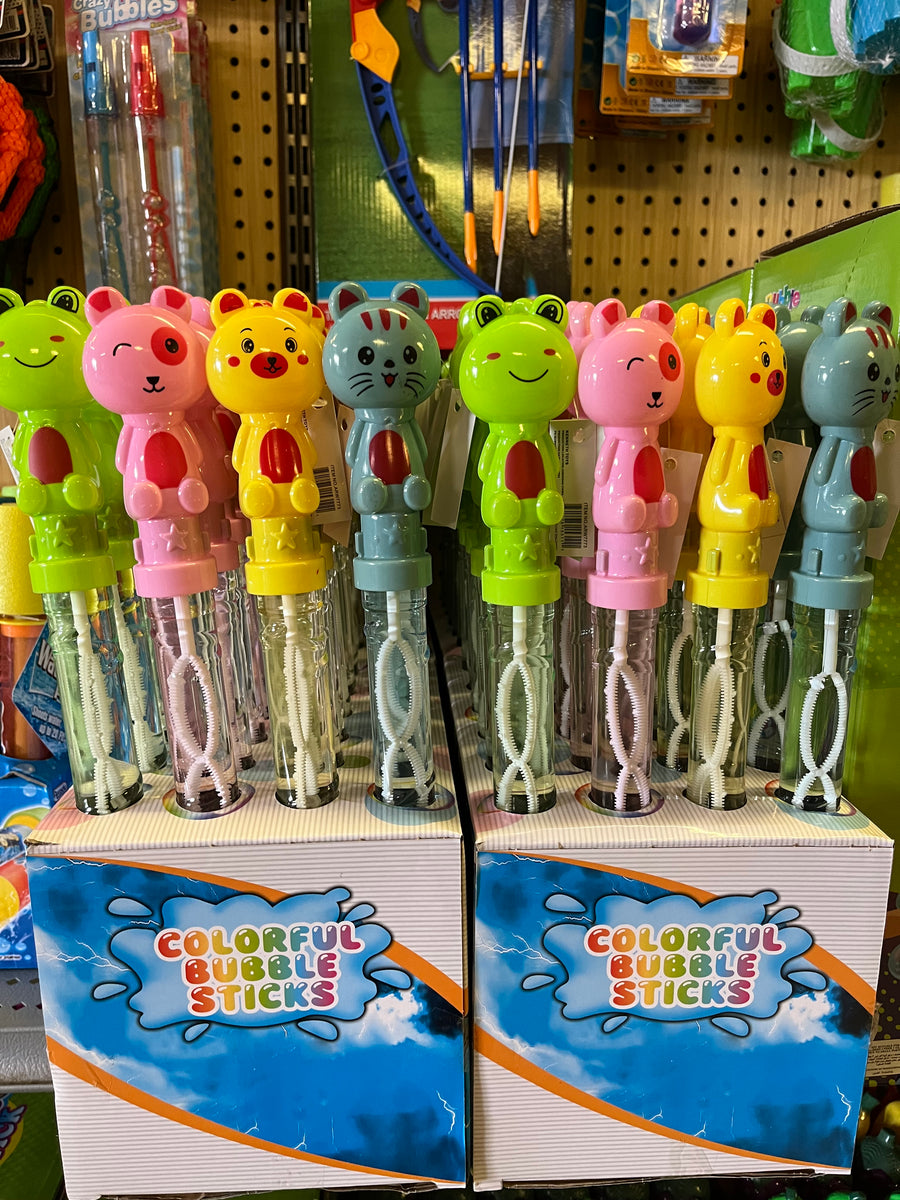Animals Bubble Stick (1 Dozen) – Wagner Trading, Inc.