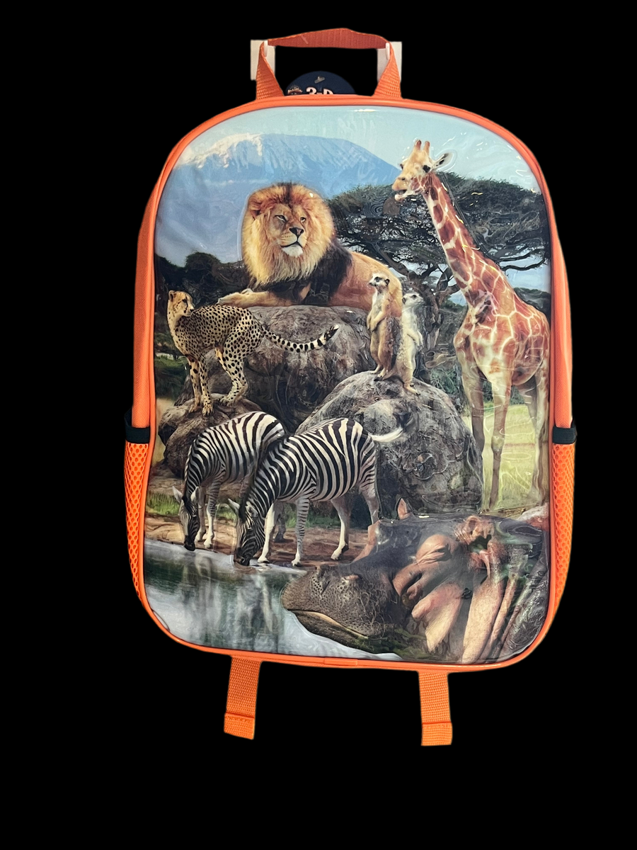 3D Safari Backpack (1 Unit) – Wagner Trading, Inc.