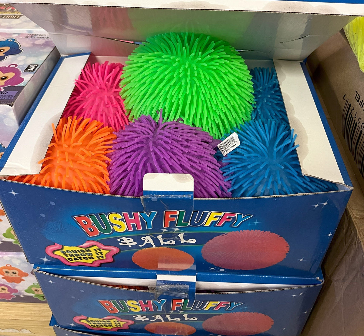 Jumbo Light-Up Bushy Fluffy Ball 9" (6 Pcs Display) – Wagner Trading, Inc.