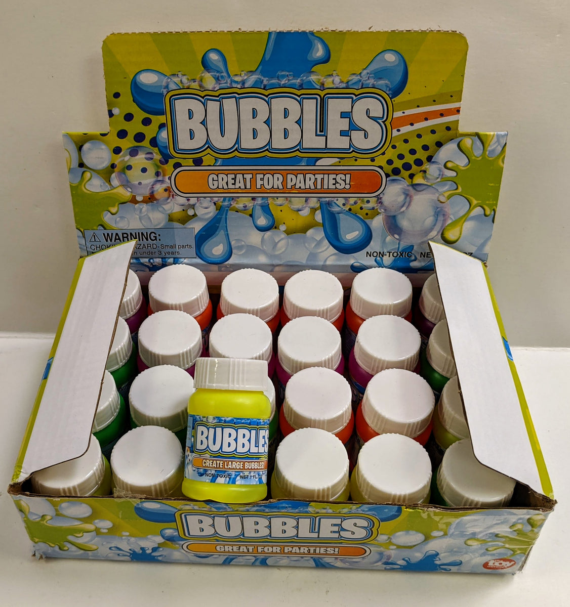 Bubble Bottles 1 oz (2 Dozen/Display) – Wagner Trading, Inc.